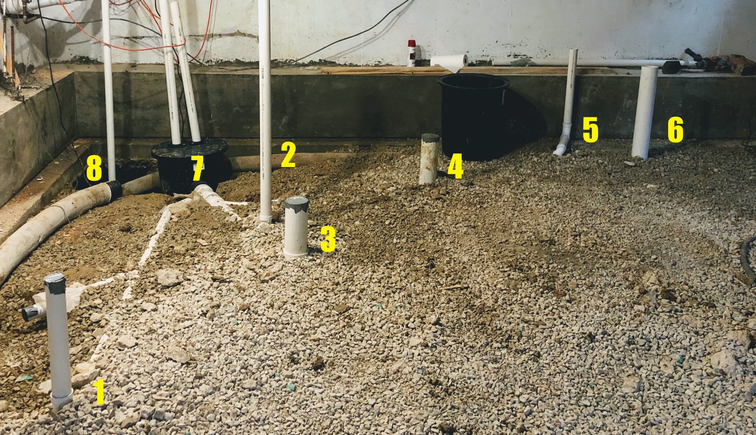 Adding Basement Drains | Gizmo Exteriors Repair, Installations ...